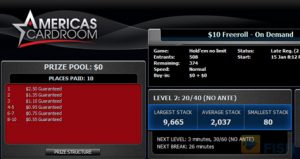 ACR Poker Freerolls - Updated Jan 2026